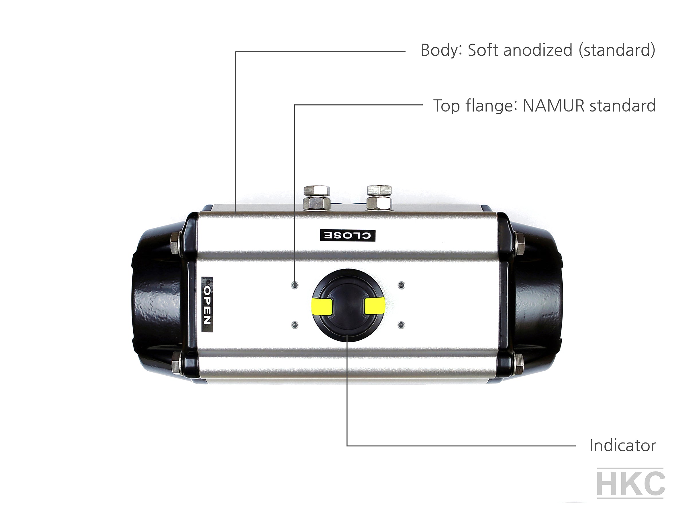HKC Pneumatic Actuator - HP 035-212 – Challenger Valves