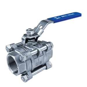 Stainless Steel Ball Valve - Threaded 3 Piece - SS2013N – Challenger Valves